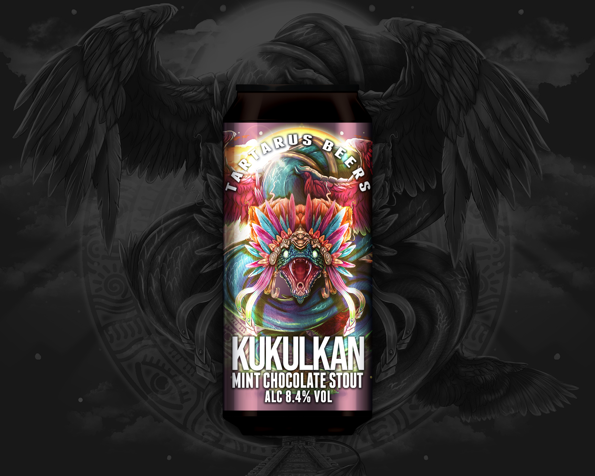 KUKULKAN - MINT CHOCOLATE STOUT - 8.4% - 440mL CAN – Tartarus Beers